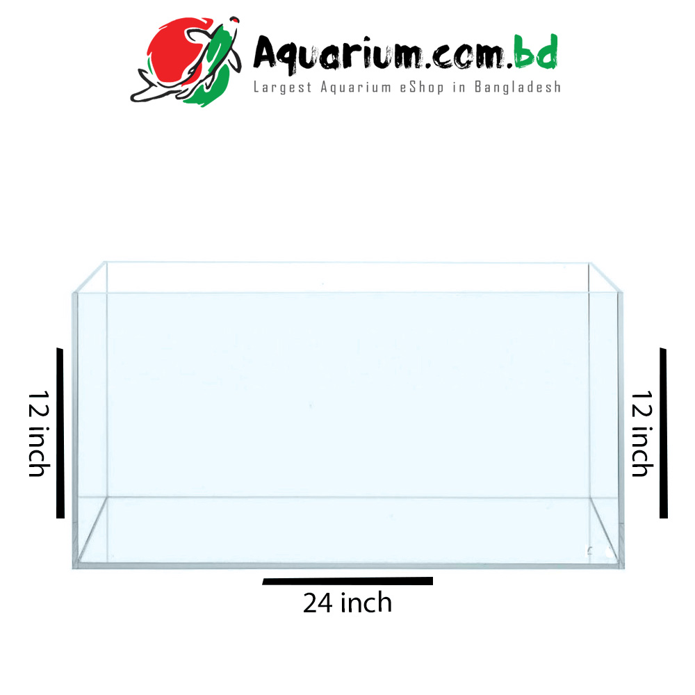 24″x12″x12″ Crystal Glass Aquarium Tank – phila link