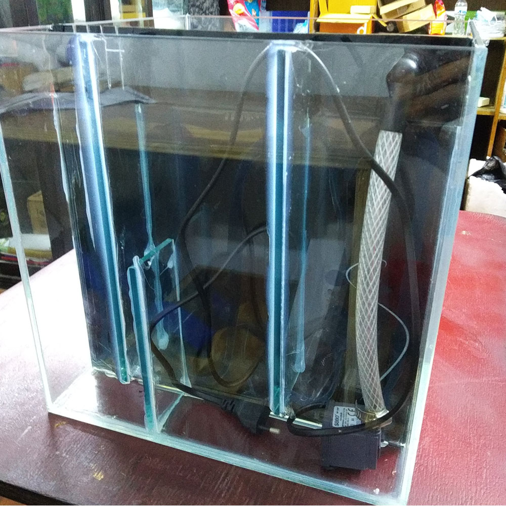 36″x24″x24″ Crystal Glass Aquarium Tank With Backsump – phila link