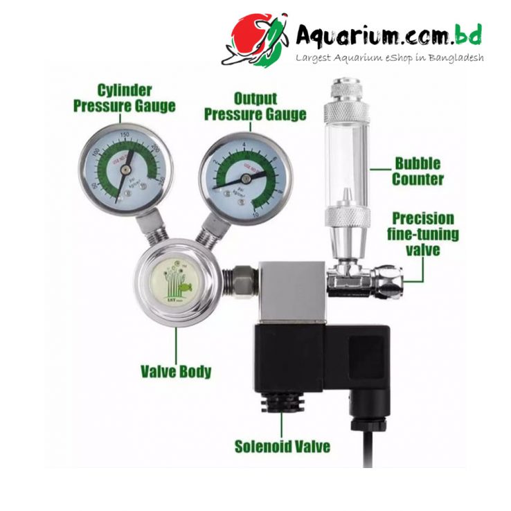 LST Aqua CO2 Dual Gauge Color Regulator (Superior) – phila link